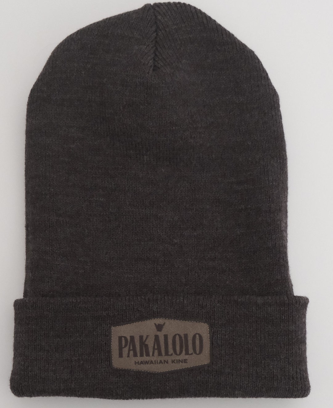 Pakalolo Grey Beanie: Comfort, Warm, Gifts, 420 Apparel, Weed Clothing ...