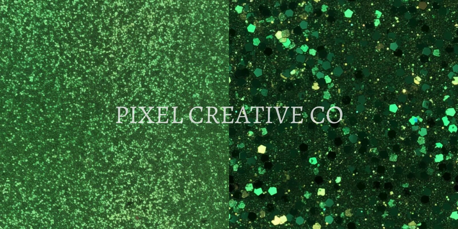 10 Seamless Digital Paper Pack Green Glitter - Etsy