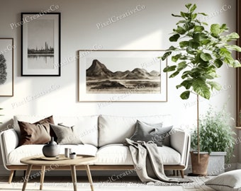 4 Virtual Backgrounds Digital Backdrops London Sitting Room, Zoom ...