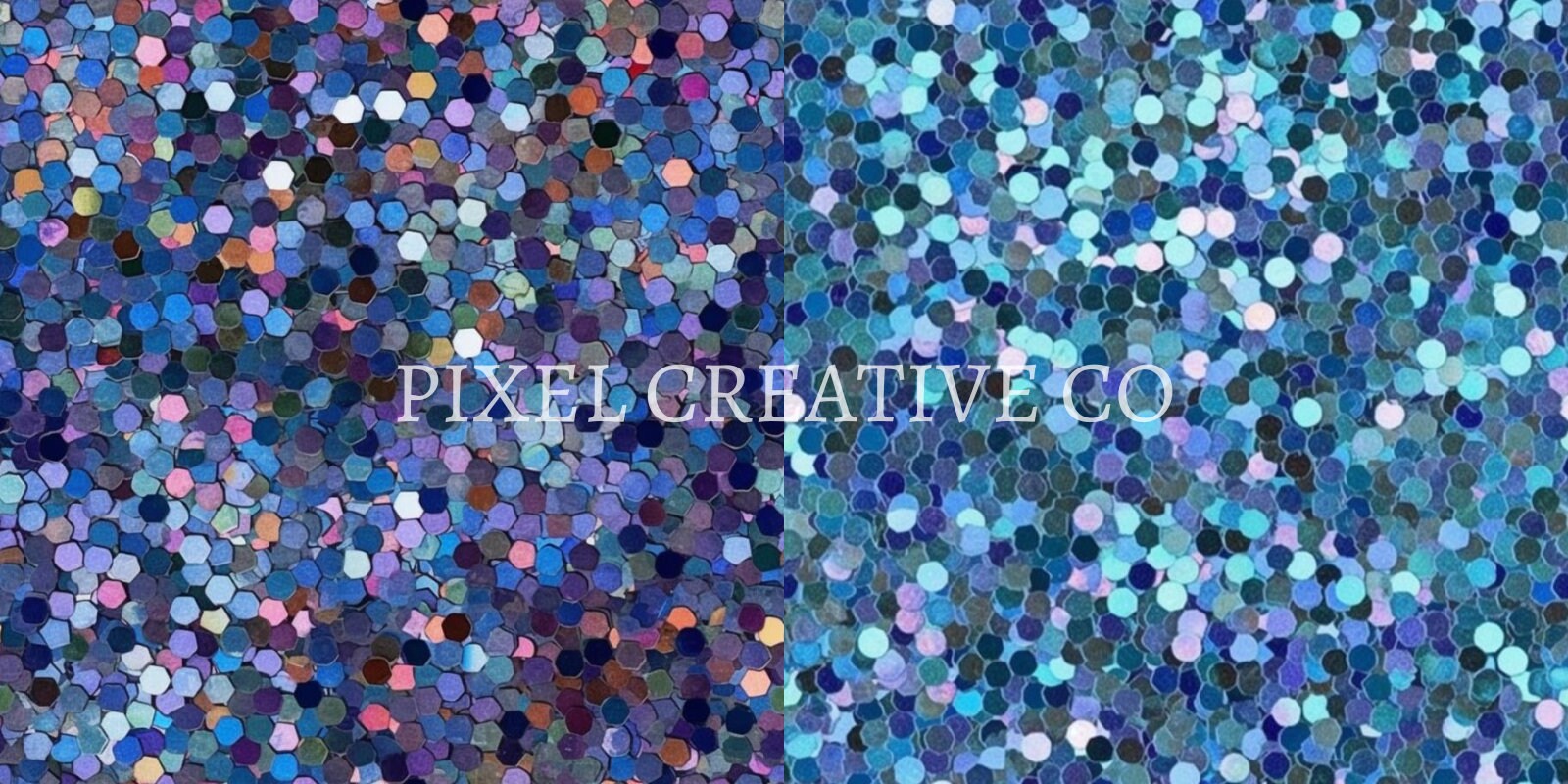 10 Seamless Digital Paper Pack Blue Glitter - Etsy