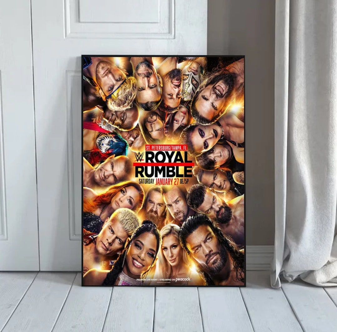 Royal Rumble 2024 Poster - Etsy