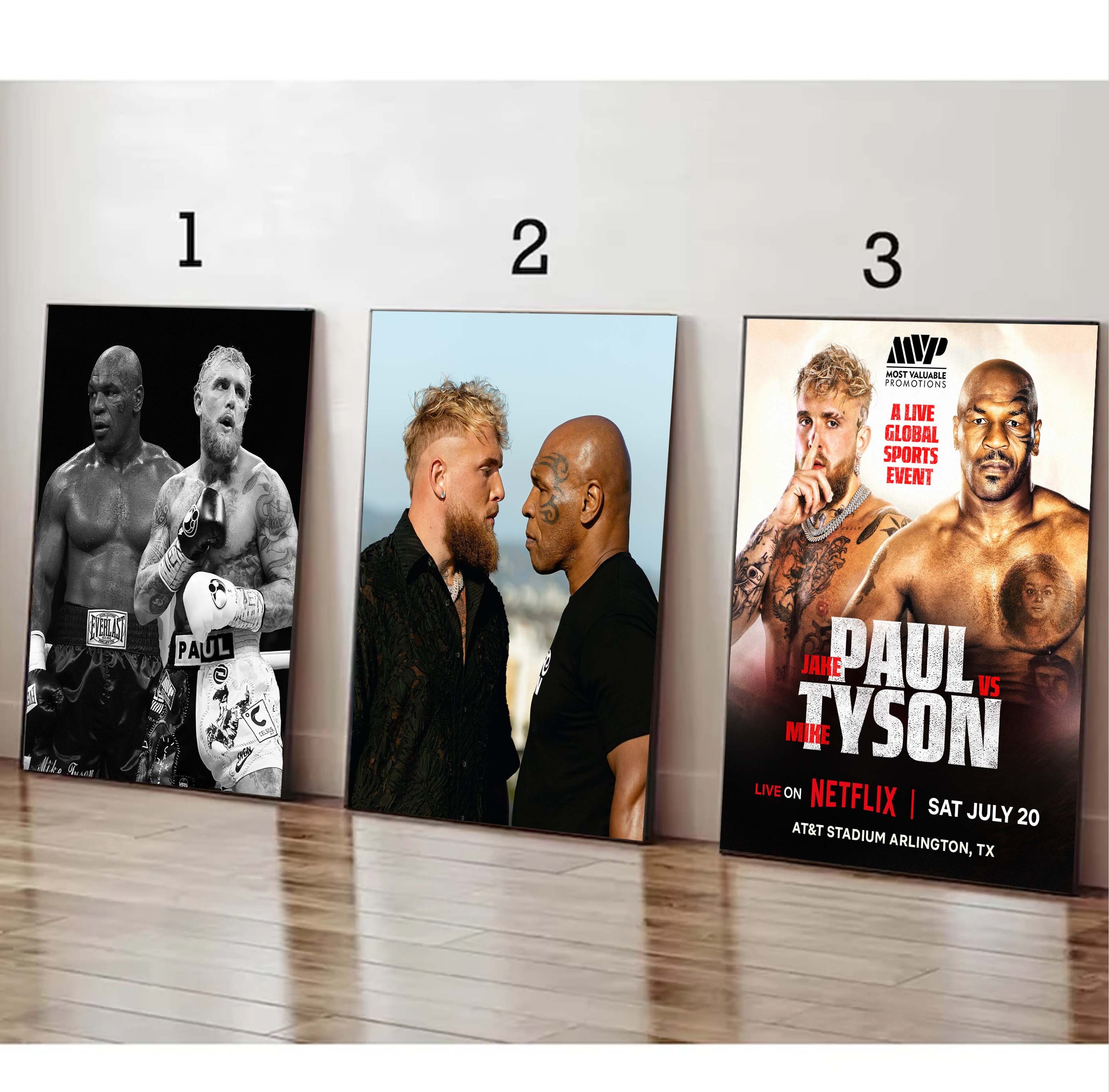 Custom Custom Jake Paul Vs Mike Tyson 2024 Poster sold by Victorious Wink | SKU 165824513 | 55% ...