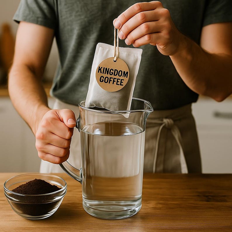 Kingdom Coffee Cold Brew Bag | Specialty Cold Brew Coffee Sachet ...
