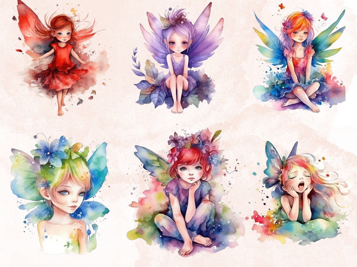 40 Fairy Clipart Fairy Tale Clipart Fairy Png Fantasy Clipart - Etsy