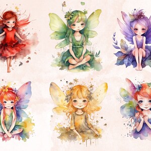 Fairy Clipart Fairy Tale Clipart Fairy Png Fantasy Clipart Watercolor ...