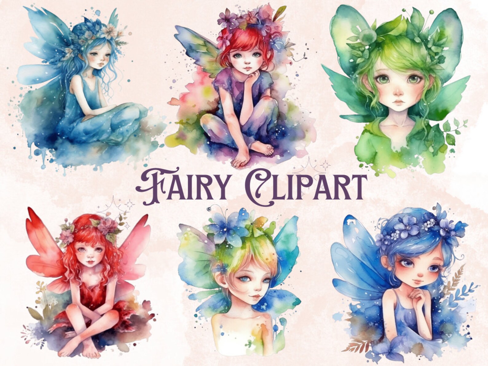 Fairy Clipart Fairy Tale Clipart Fairy Png Fantasy Clipart - Etsy