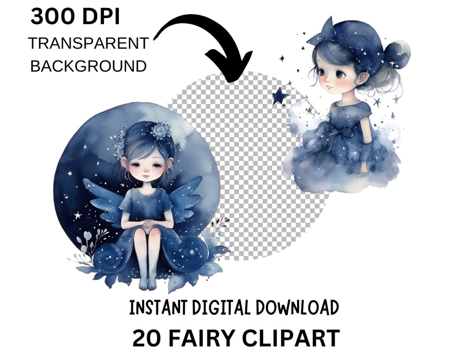 Fairy Clipart Fairy Tale Clipart Fairy Png Fantasy Clipart - Etsy