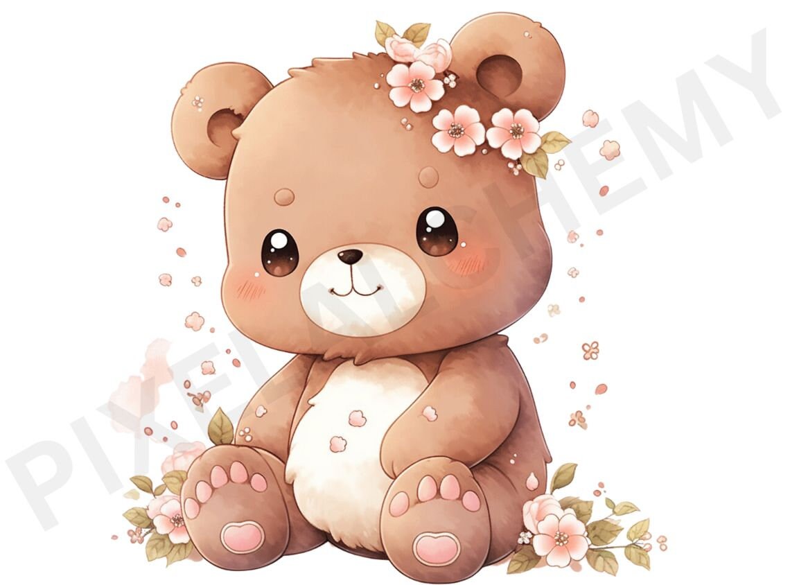 Woodland Animals Watercolor Clipart Forest Animals Clip Art - Etsy