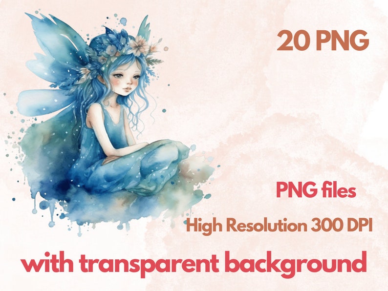 Fairy Clipart Fairy Tale Clipart Fairy Png Fantasy Clipart - Etsy