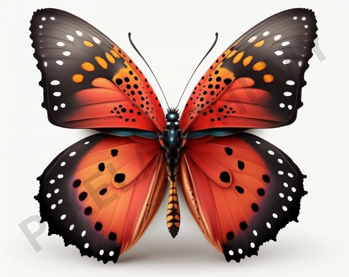 Best Colorful Butterfly Clipart Bundle Watercolor Butterfly - Etsy