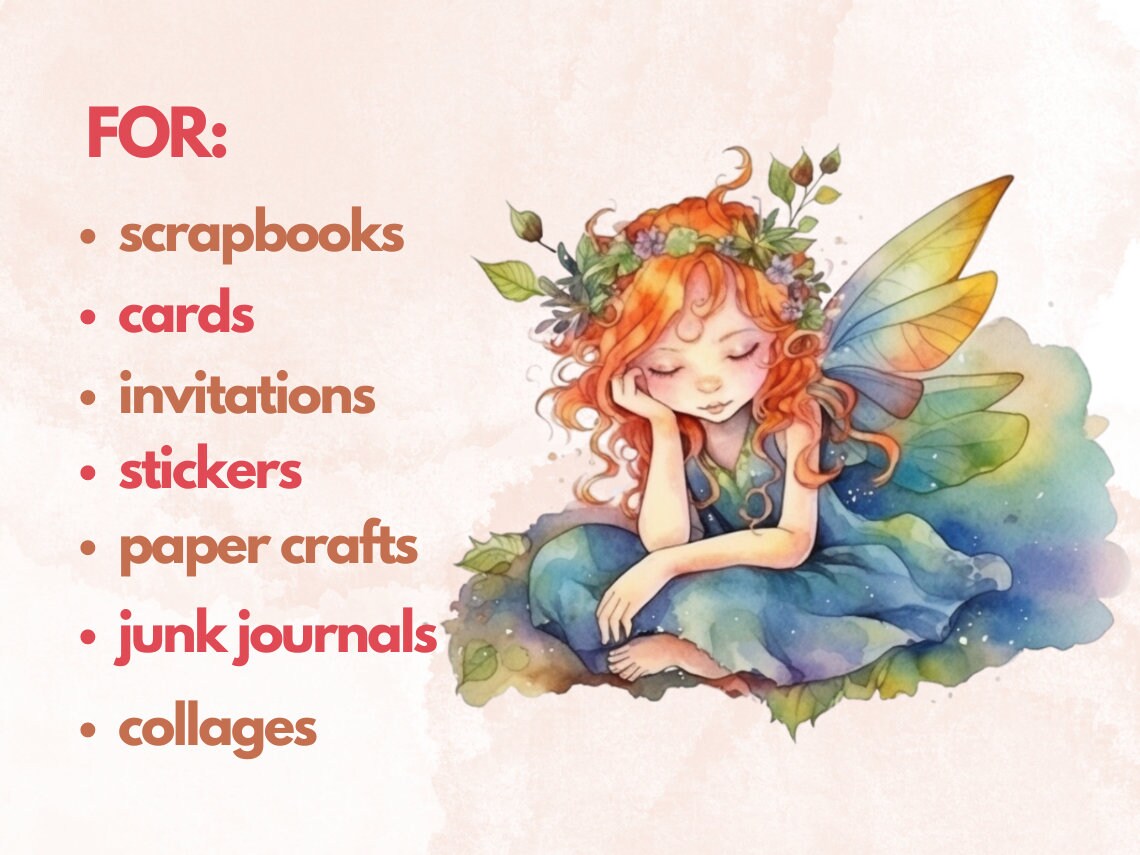 40 Fairy Clipart Fairy Tale Clipart Fairy Png Fantasy Clipart - Etsy