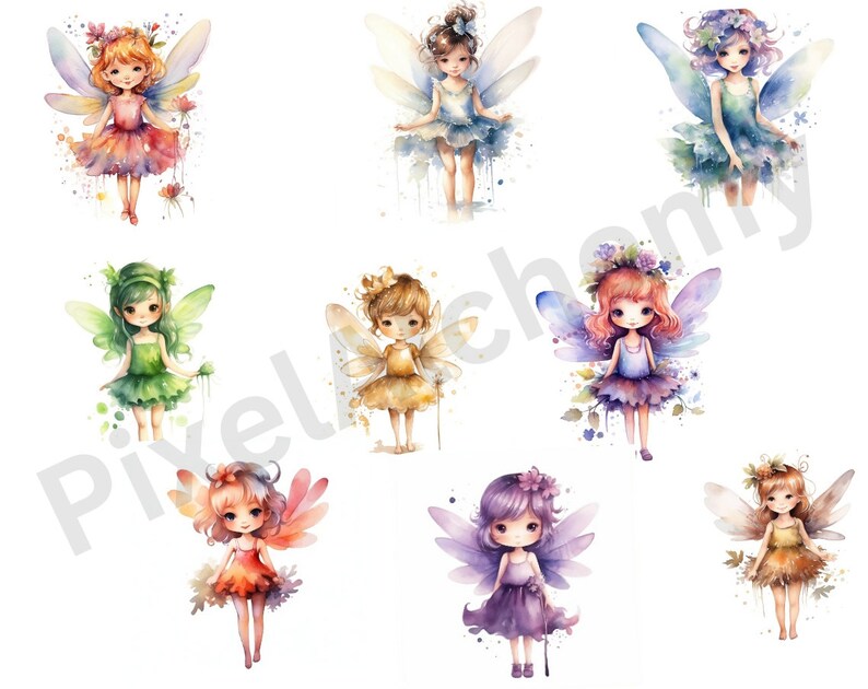Fairy Clipart Fairy Tale Clipart Fairy Png Fantasy Clipart - Etsy