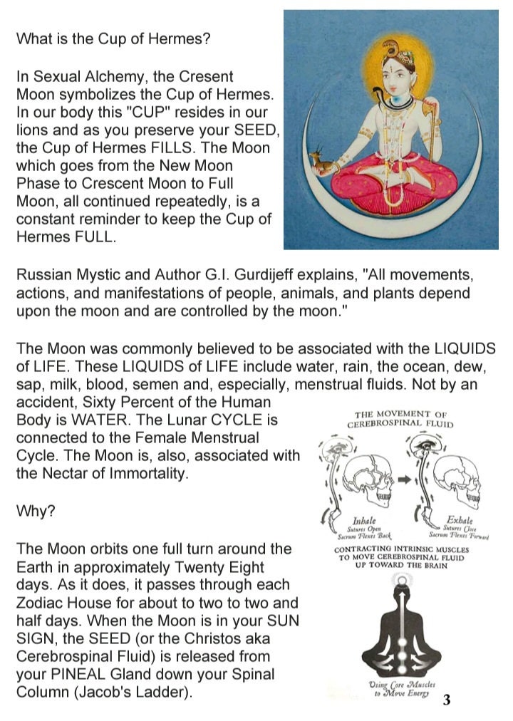The Cup of Hermes: A Beginner's Guide to Sexual Alchemy physical - Etsy