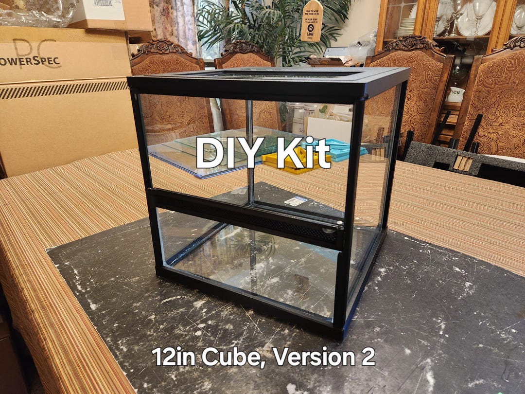 12" Cube Terrarium - DIY Kit - Etsy
