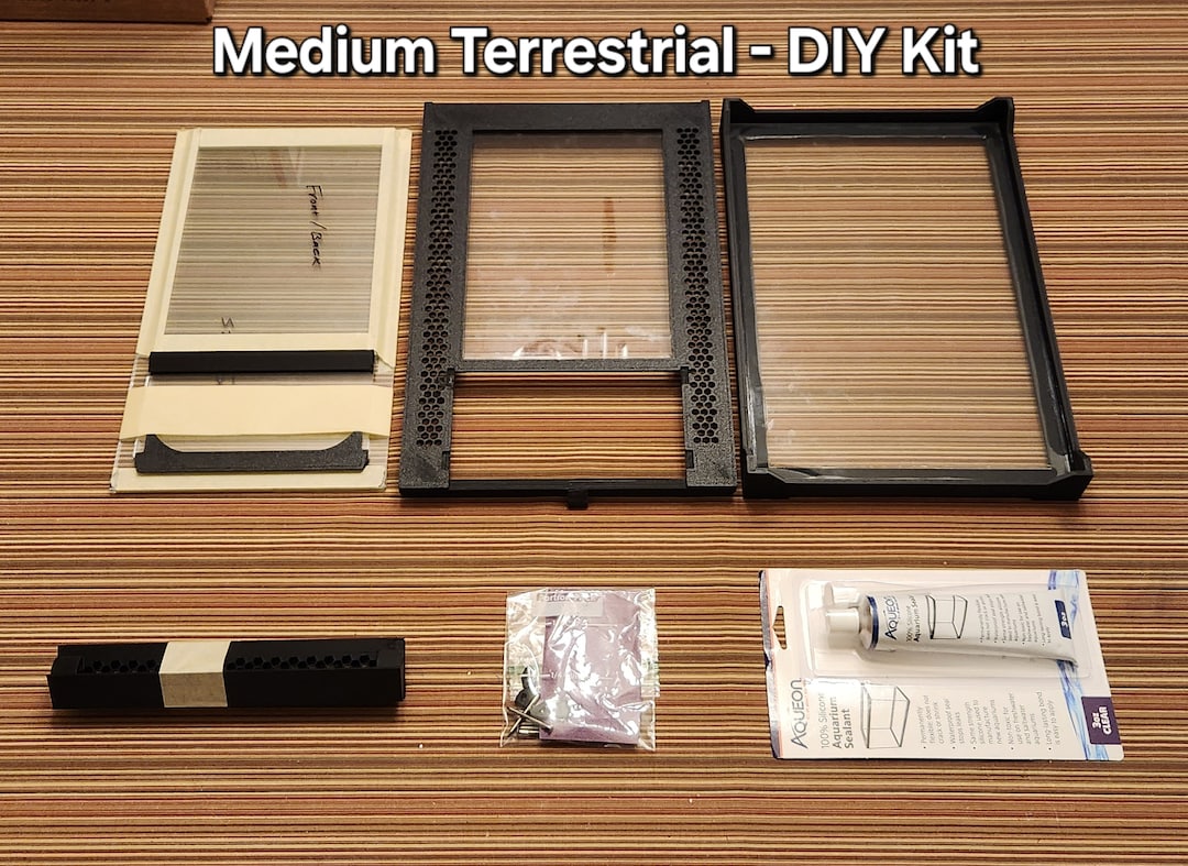 Terrestrial Terrarium, 12x8x7 Full DIY Kit - Etsy