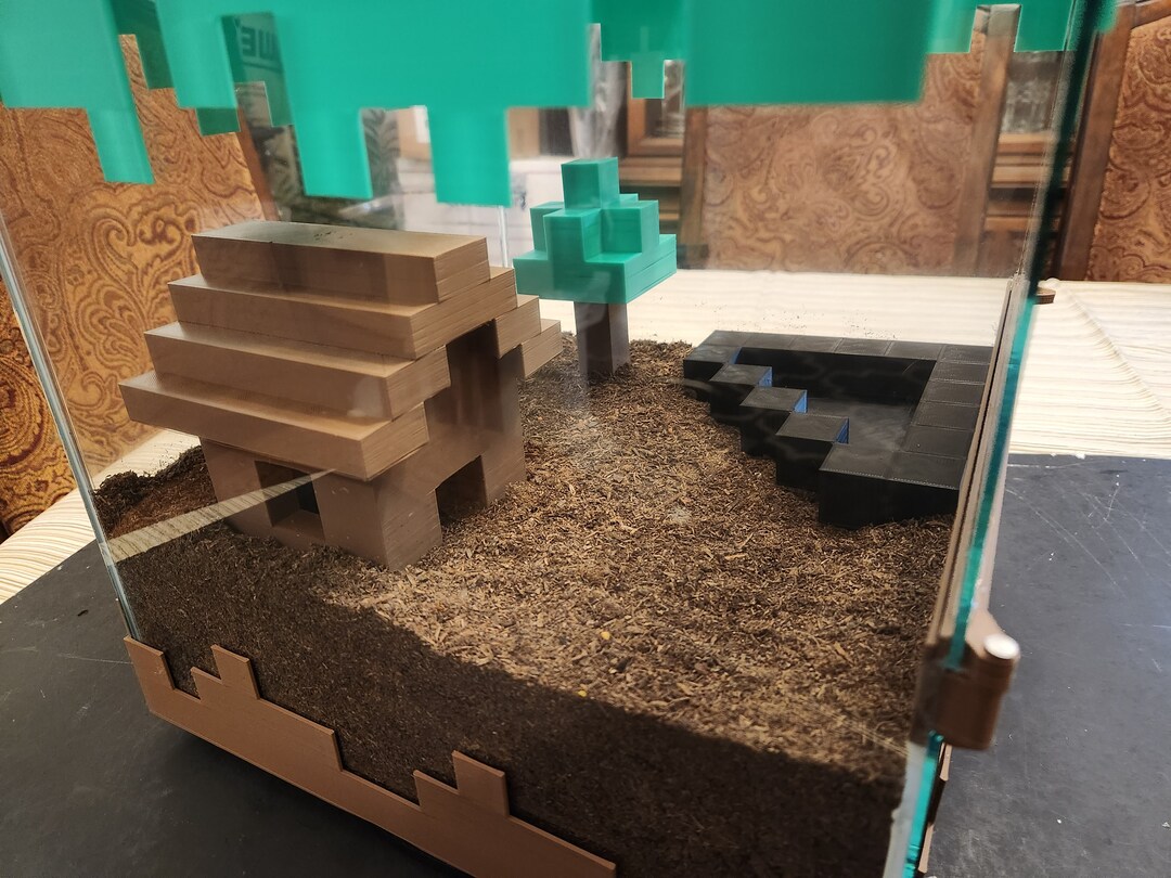 Minecraft Decoration Set for Terrariums - Etsy