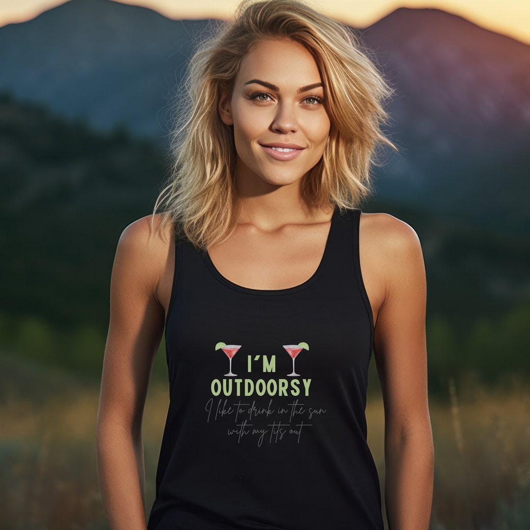 I'm Outdoorsy Naughty Swingers Cocktail Tank Top Swinger Clothing for ...