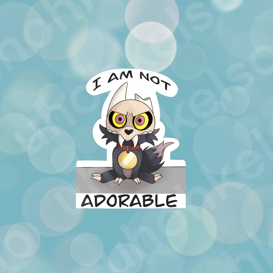 Angry King Vinyl Sticker the Owl House - Etsy