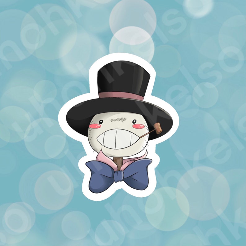 Turnip Head Vinyl Sticker Howl's Moving Castle - Etsy