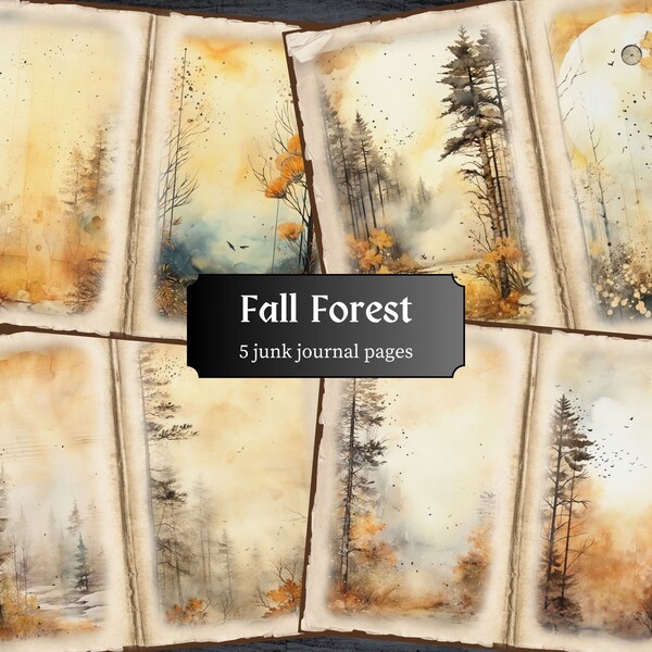 Forest Journal - Etsy