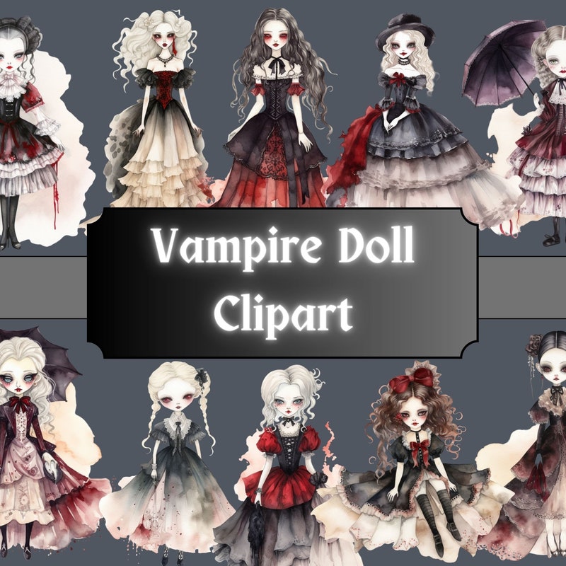Vampire Doll - Etsy