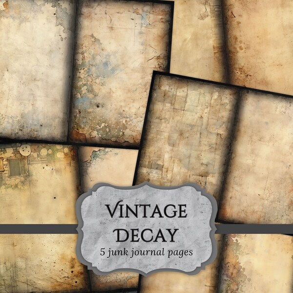 Distressed Journal - Etsy