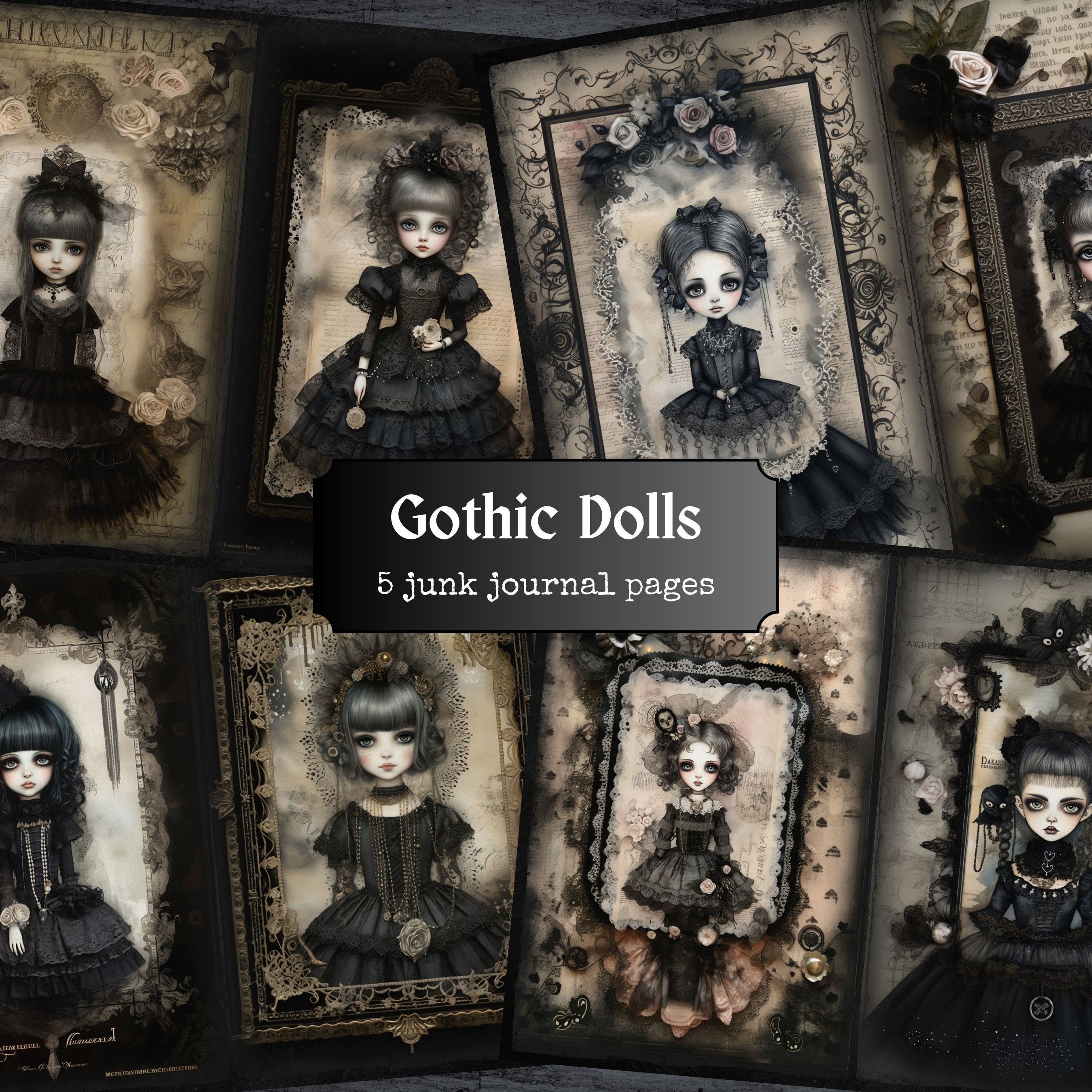 Gothic Victorian Dolls