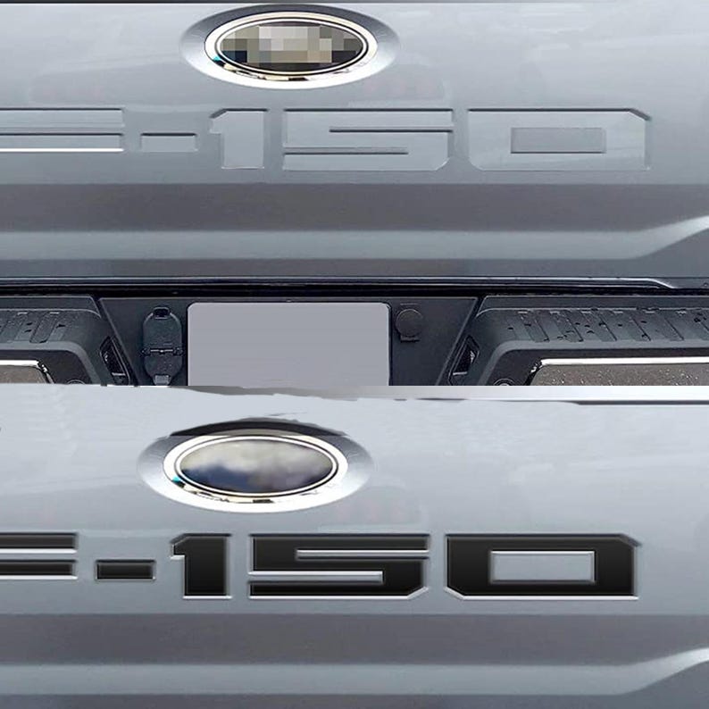 3D Raised Tailgate Insert Letters Fit for 2021-2026 150 Model Emblem ...