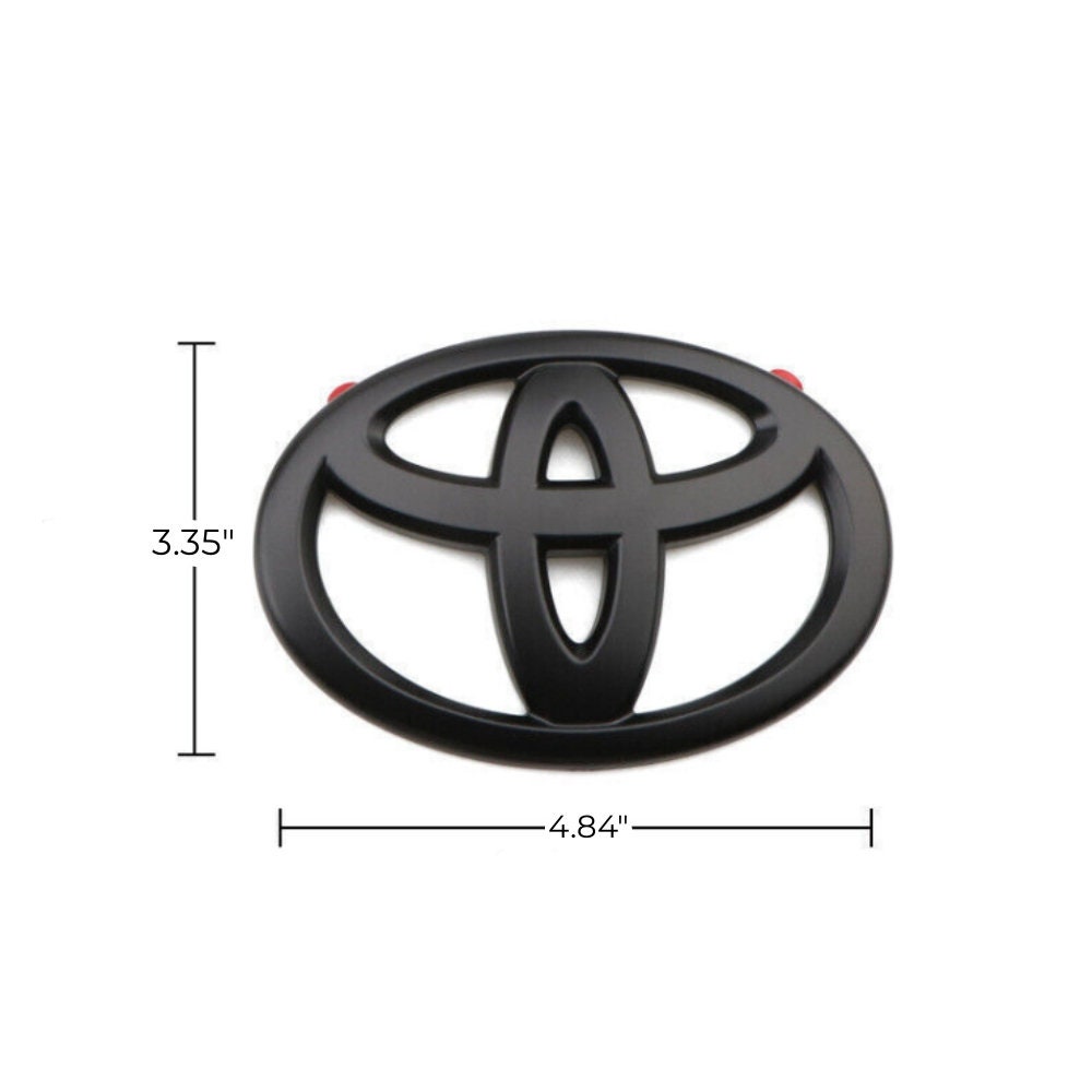 Set of 3 Black Decal Fit for 2018-2024 Camry SE Model Blackout Emblems ...