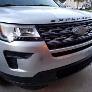 3D Front Hood Explorer Letters Decal Fit for 2011-2026 Explorer Model ...