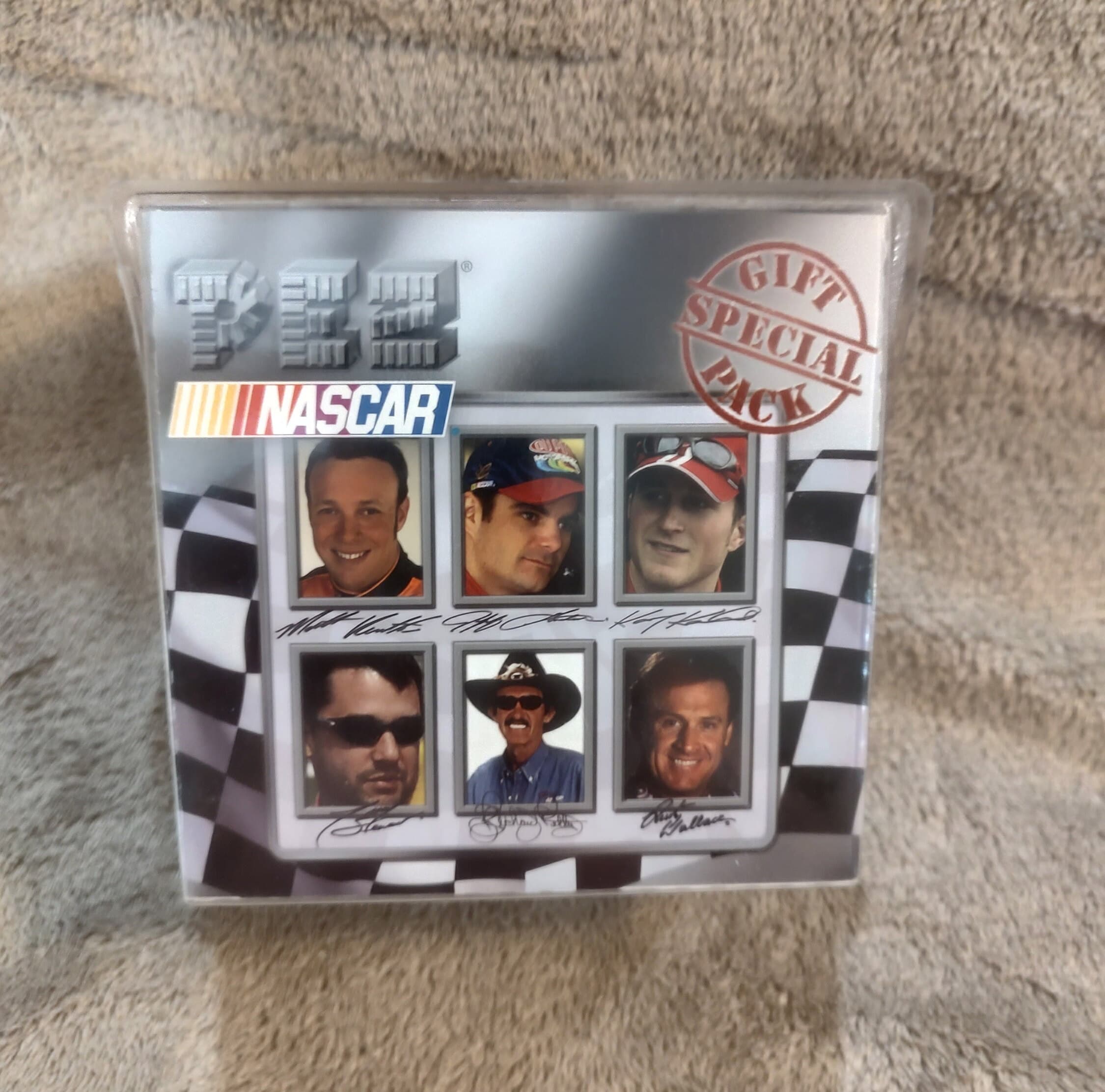 Rare Vintage PEZ Limited Edition Rusty Wallace NASCAR Collectible ...
