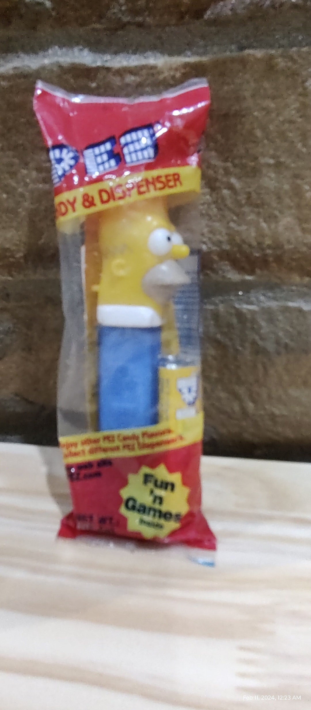 Vintage Homer Simpson PEZ Dispenser - Etsy