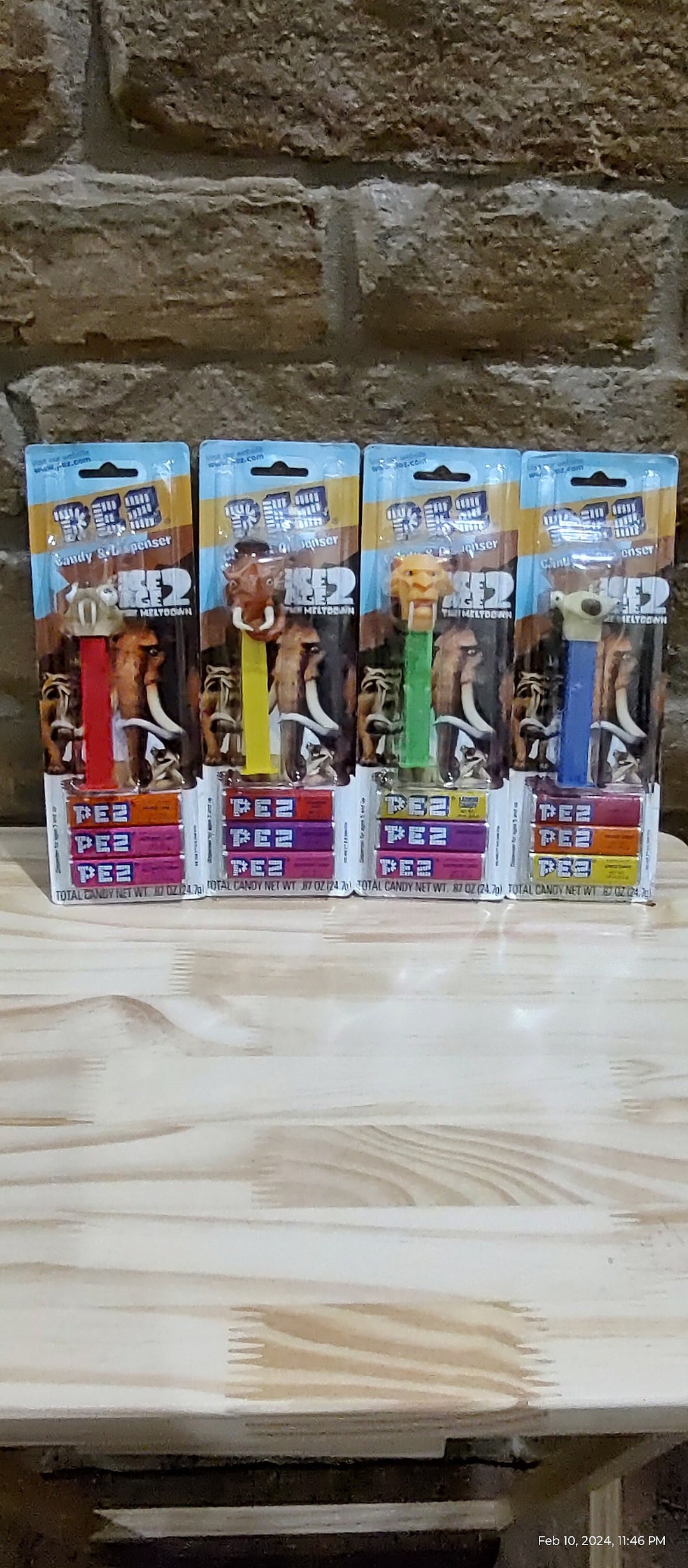 PEZ Ice Age 2 Collectors Set - Etsy