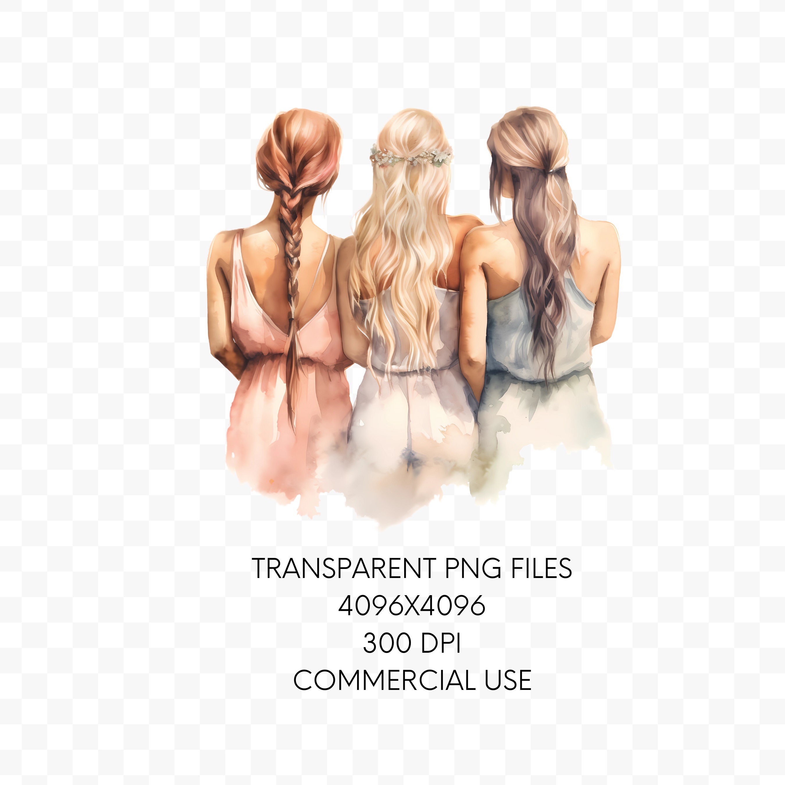 Bestfriend PNG, Bestfriend Clipart, Watercolor Best Friend PNG ...