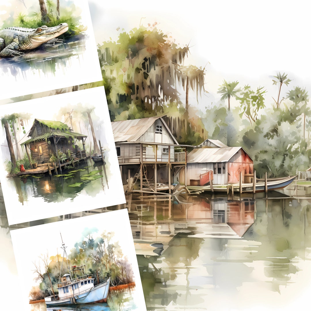 Bayou PNG, Louisiana PNG, Crawfish Png, New Orleans Png, Cajun Png ...