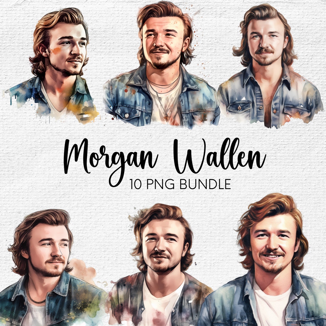 Morgan Wallen PNG, Morgan Wallen, Wallen PNG, Wallen Silhouette ...