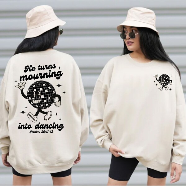 He Turns Mourning to Dancing - Etsy