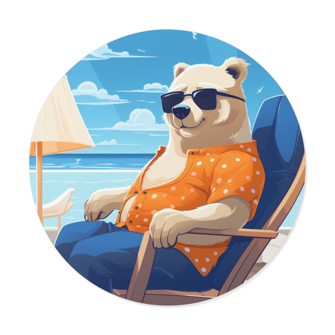 Summer Bears Stickers - #2 Cabana Claw - Etsy