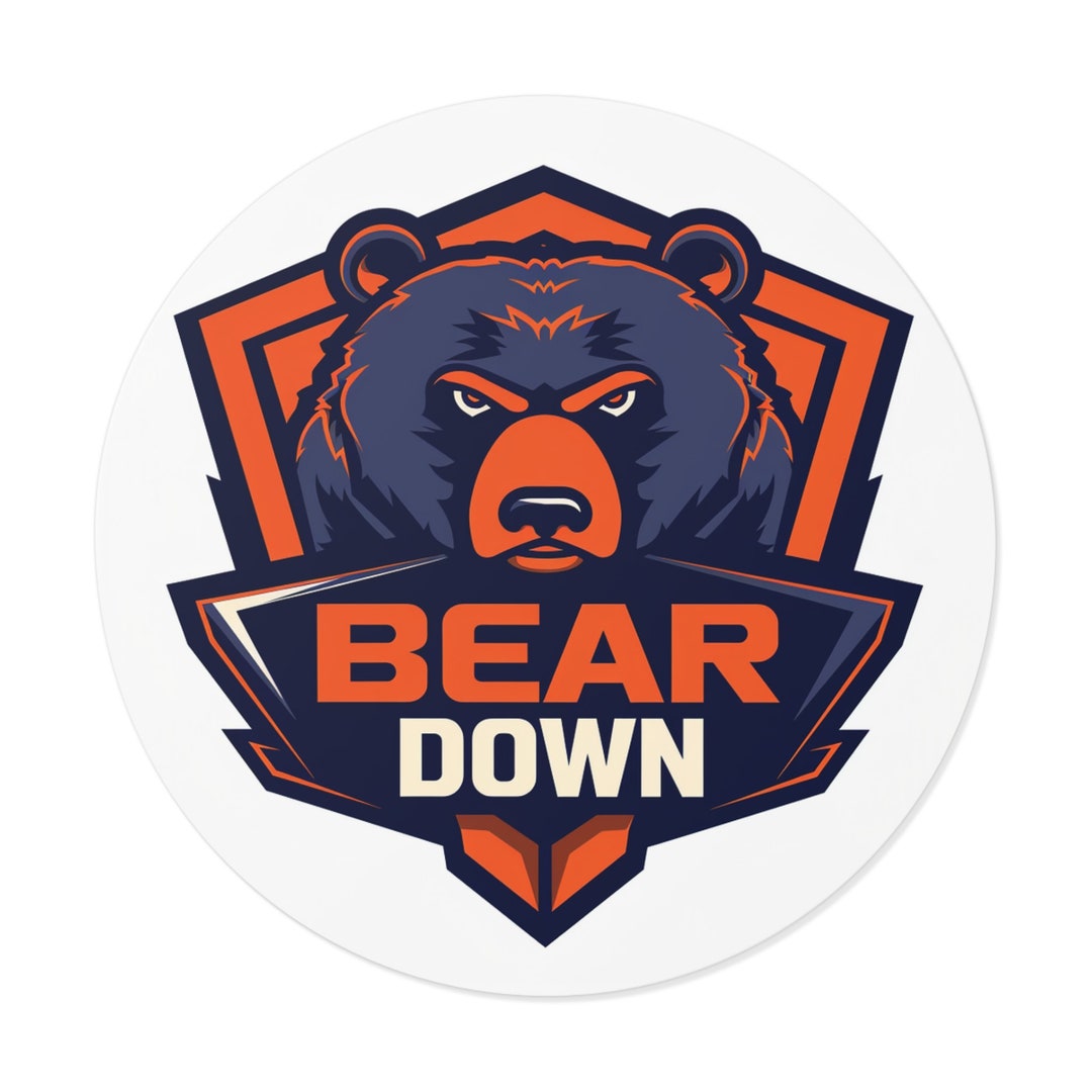 Bear Down Flight Crew Sticker - Chicago Bears - Multiple Sizes - Etsy