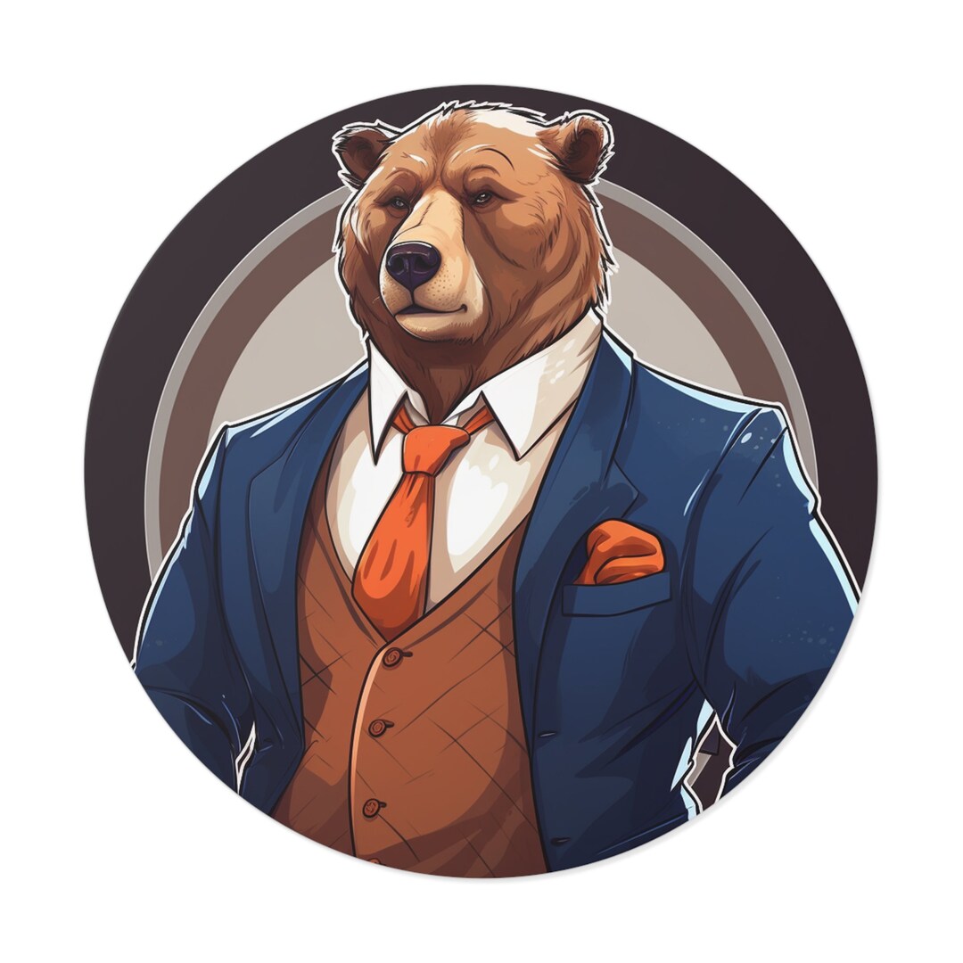 Leader Bear Stickers - #4 the Coach - Etsy