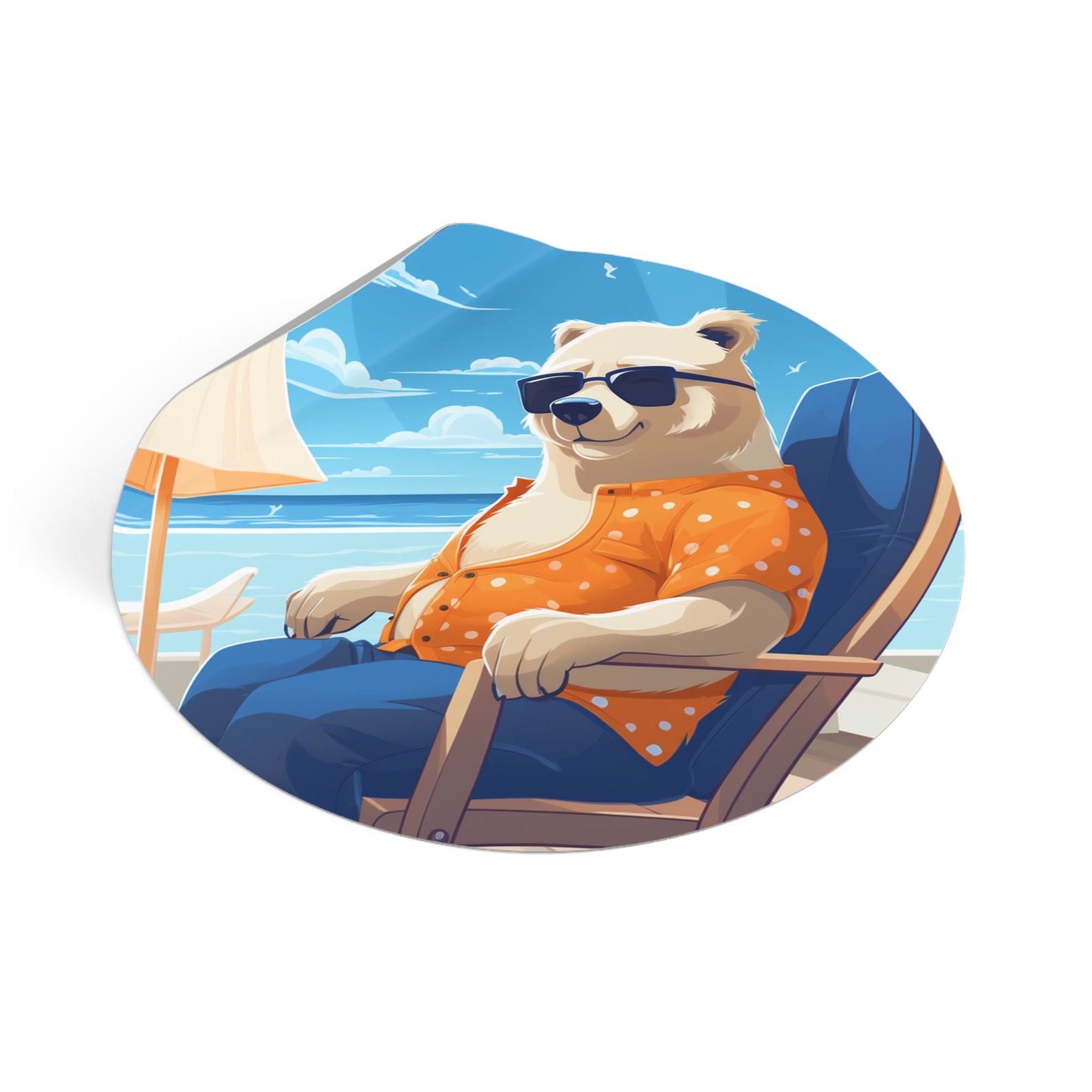 Summer Bears Stickers - #2 Cabana Claw - Etsy