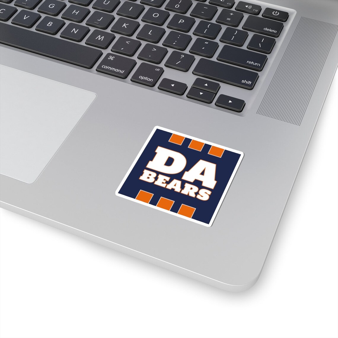 DA BEARS - Chicago Bears Jersey Themed Sticker - Etsy