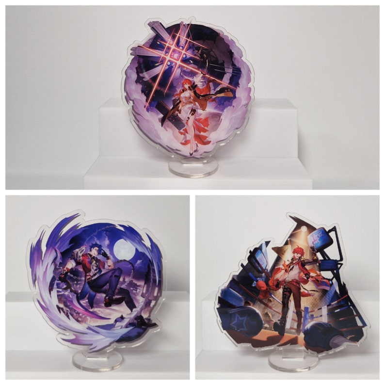 Honkai: Star Rail Acrylic Stands. Luka, Sampo, Himeko. Pre Order. - Etsy