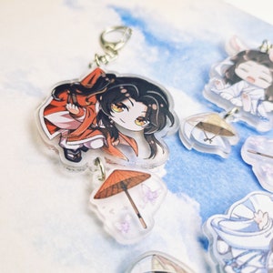 Tian Guan Ci Fu Acrylic Keychains, Tgcf, Heaven Officials Blessing, Hua ...