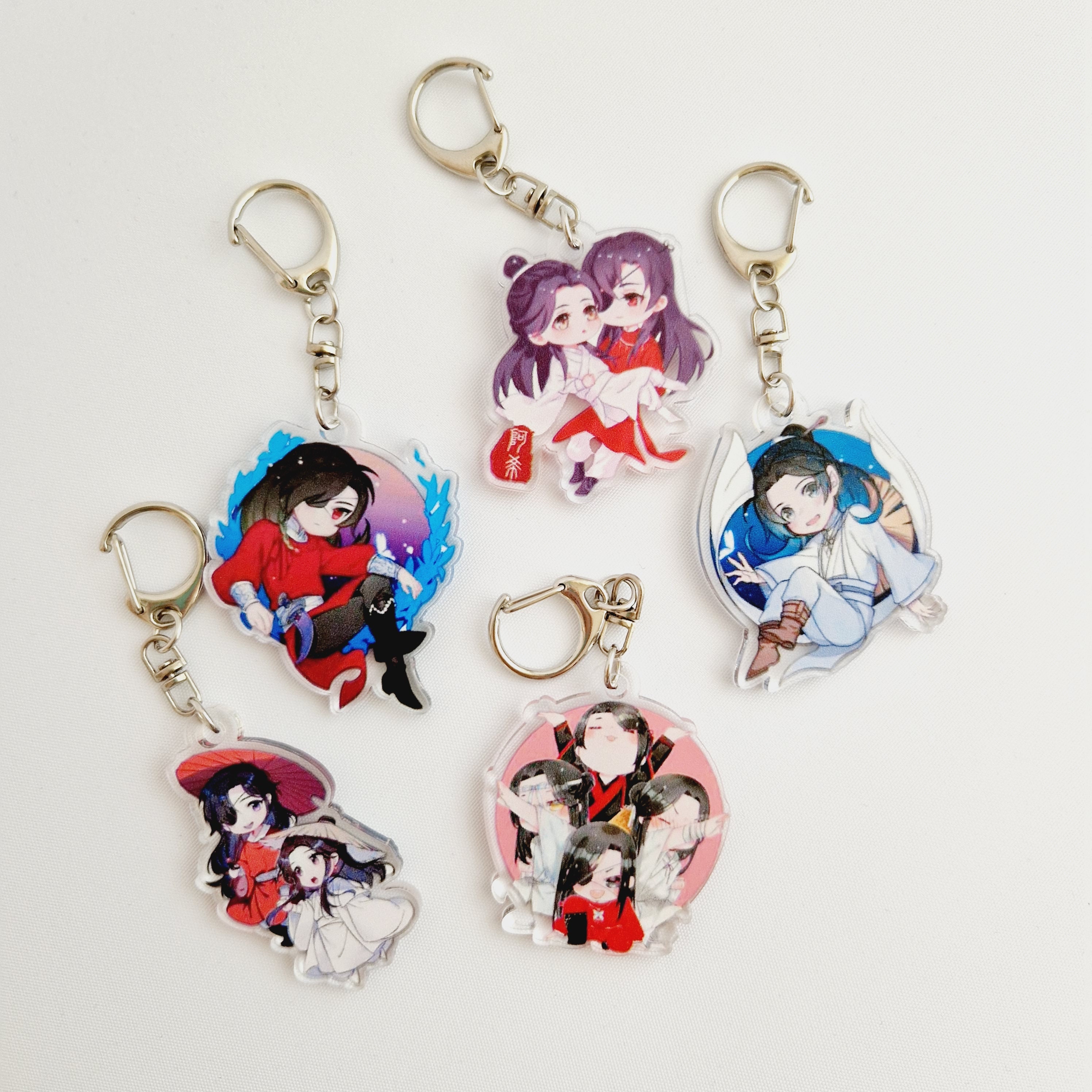 Tian Guan Ci Fu Acrylic Keychains, Tgcf, Heaven Officials Blessing, Hua ...