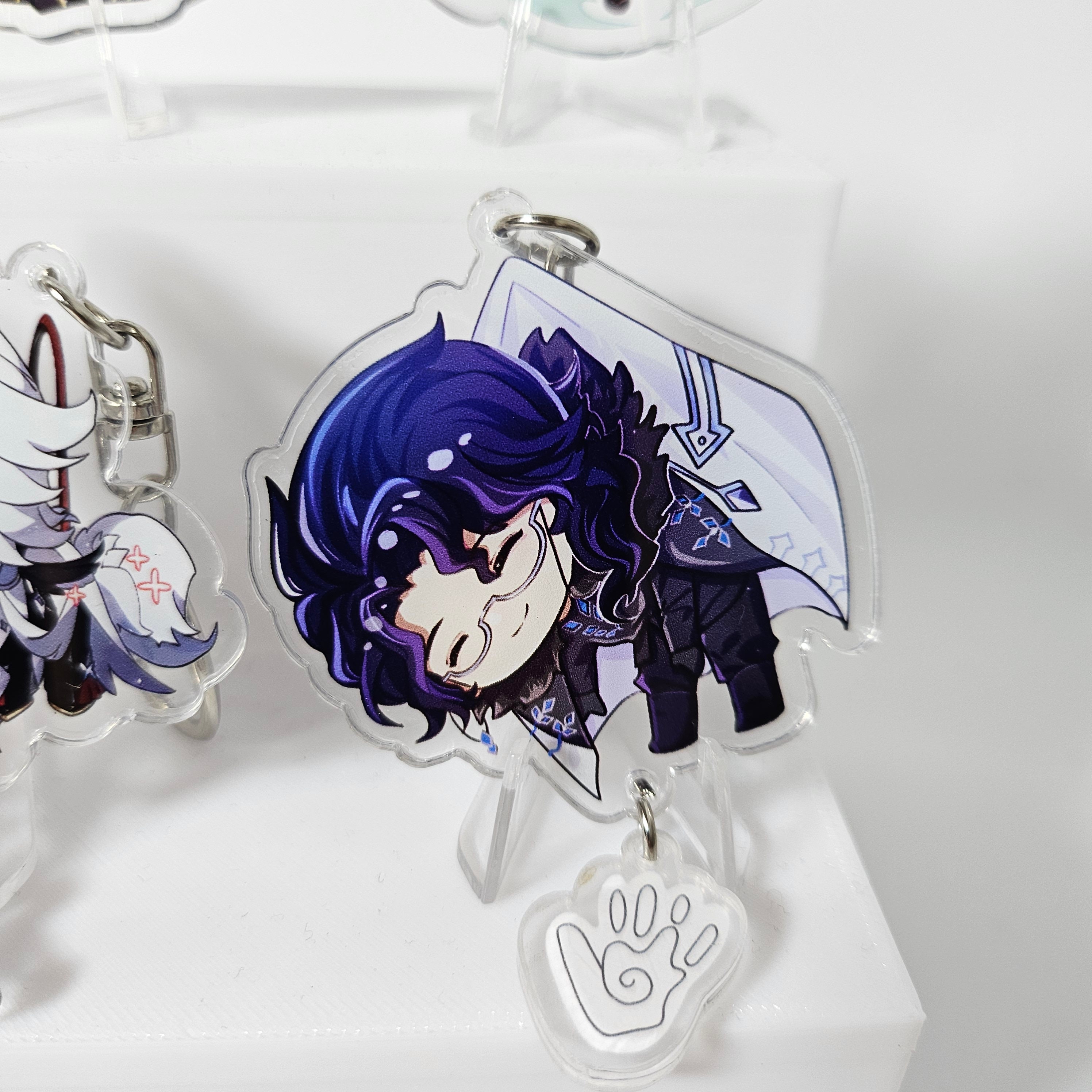 Genshin Impact Acrylic Keychain Alhaitham, Wanderer, Itto, Kazuha ...