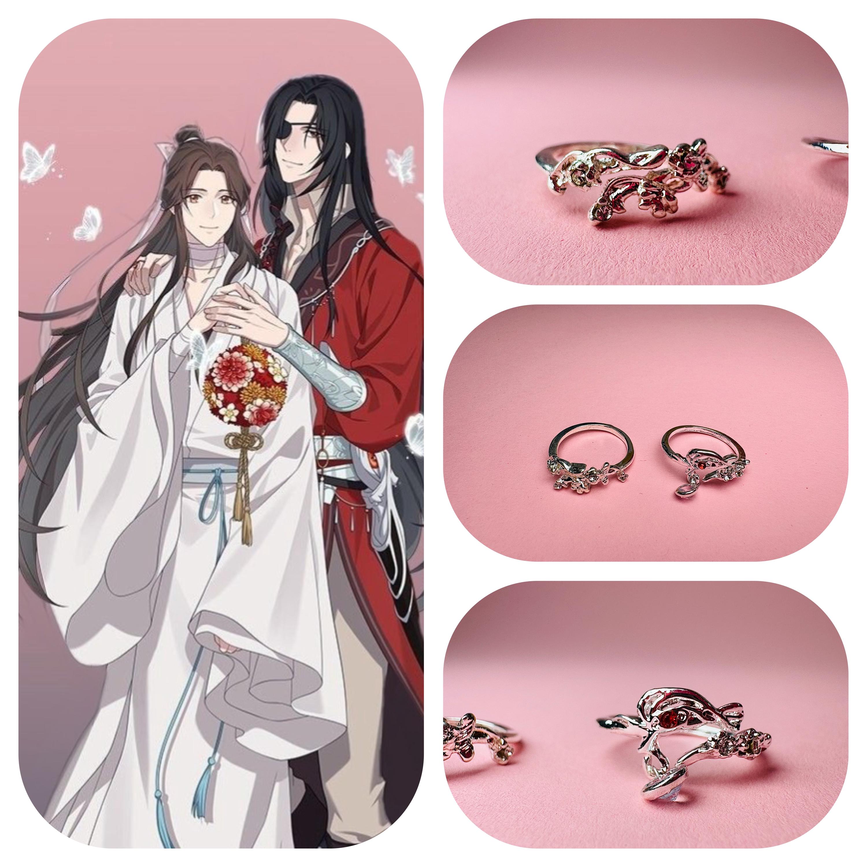 Hua Cheng and Xie Lian Rings, Heaven Official’s Blessing, Tian Guan Ci ...