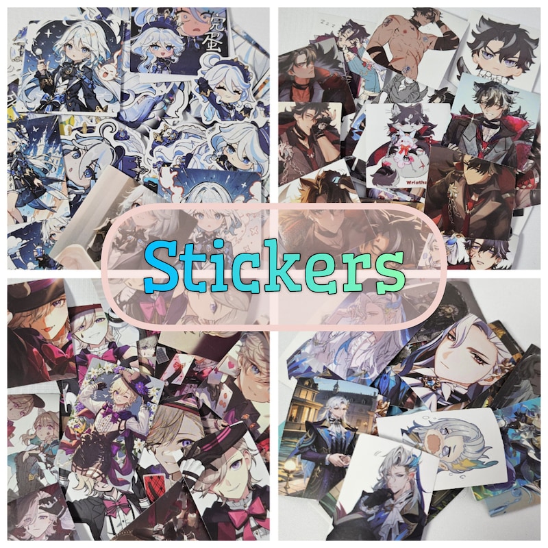 Furina Stickers - Etsy