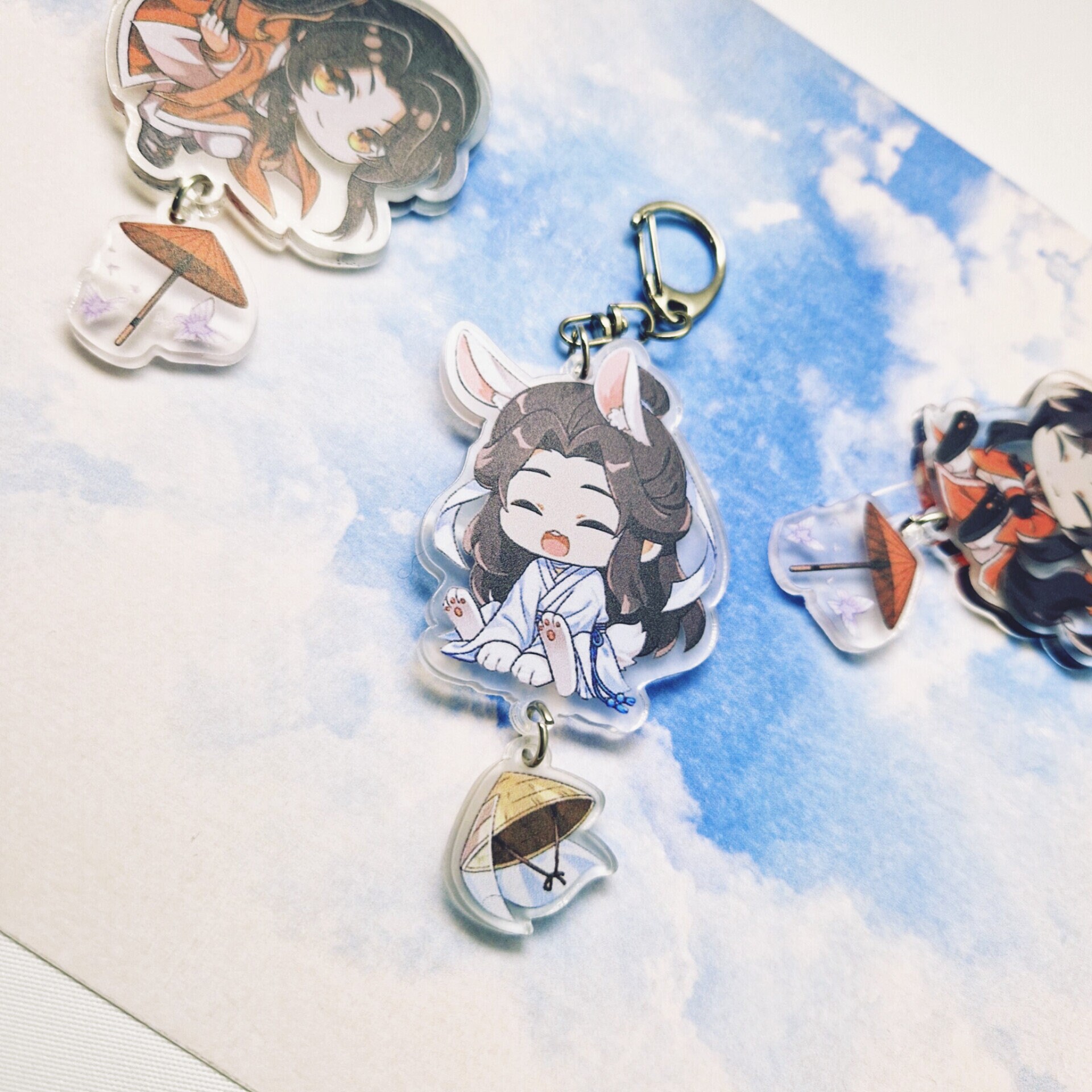 Heaven Official’s Blessing Acrylic Keychains, Hua Cheng, Xie Lian, Tian ...