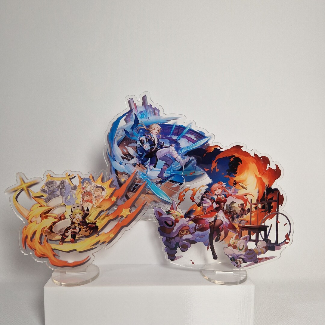 Honkai Star Rail Acrylic Stands. Guinaifen, Hook, Yanqing. Pre Order ...